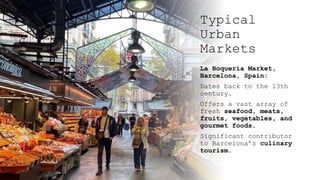 Urban Markets and their functions in communities | PPTX