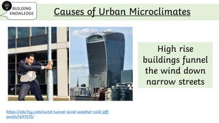 KS3 Lesson on Urban Microclimates (Weather and Climate) | PPTX