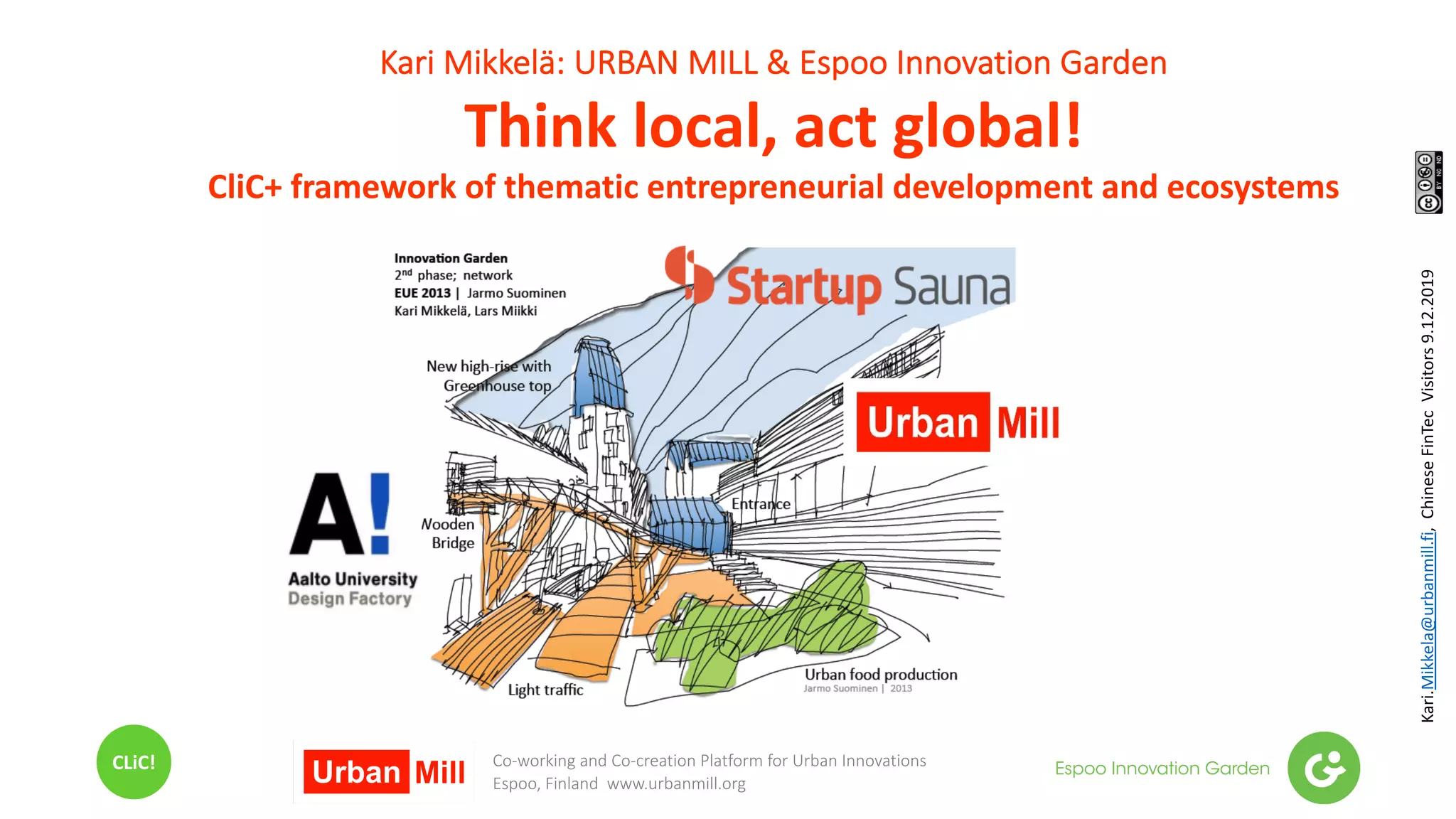 Think local, act global! CLiC+ framework of thematic entrepreneurial ...