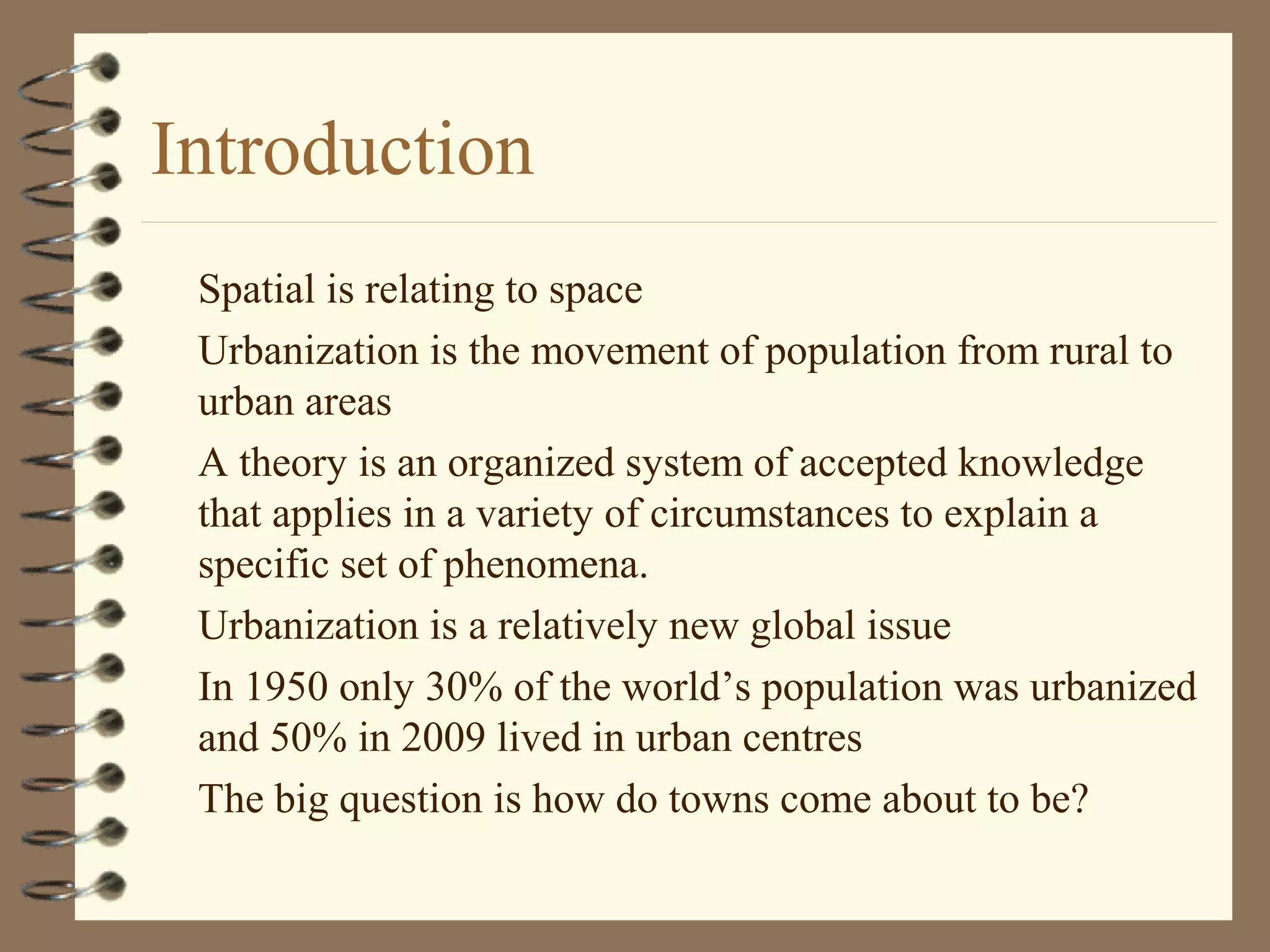 Urban Planning theories and models | PPT