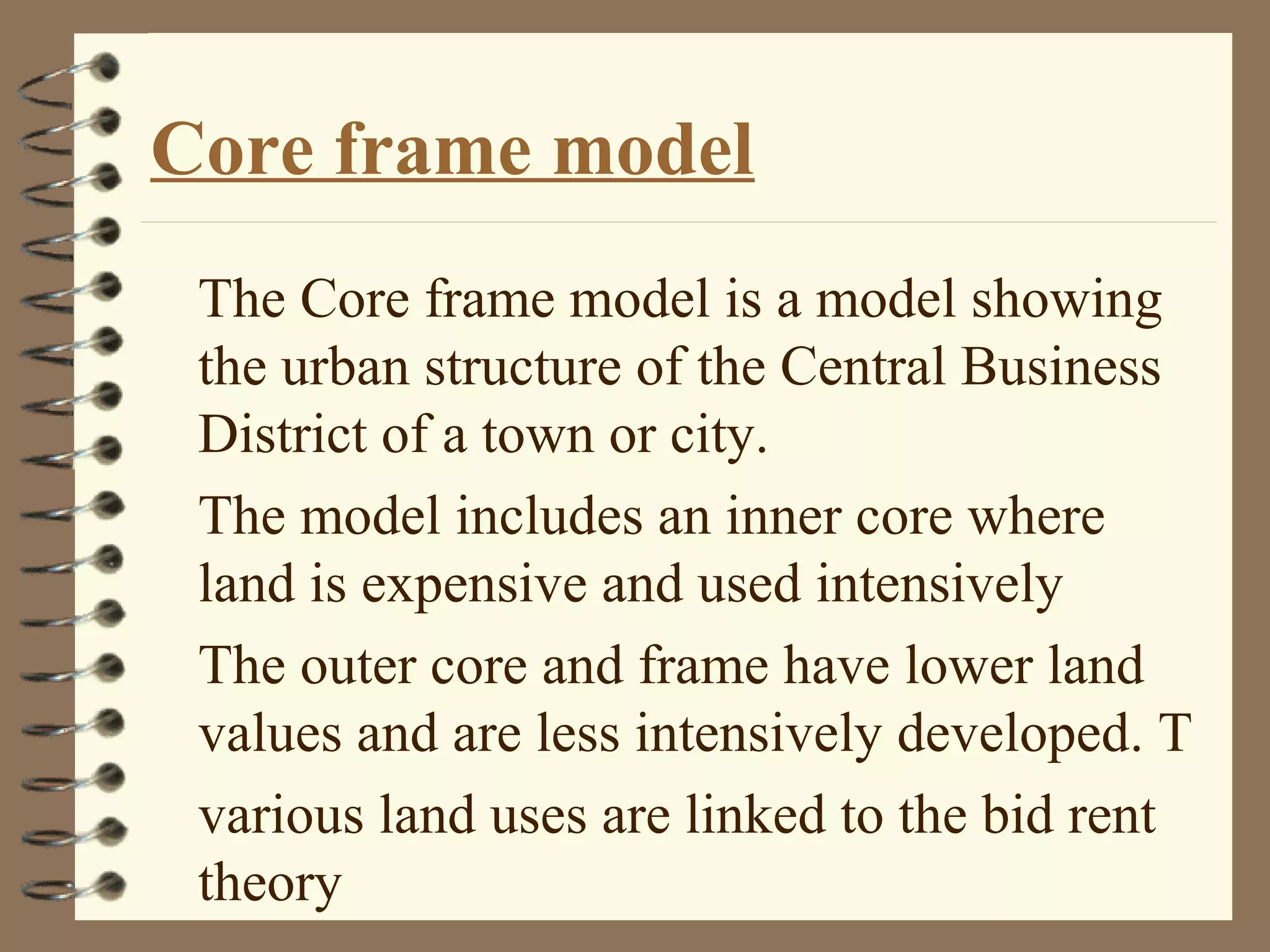 Urban Planning theories and models | PPT