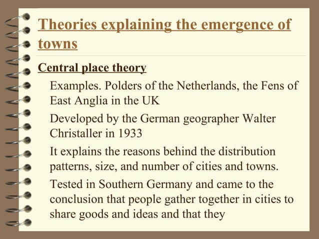 Urban Planning theories and models | PPT | Land and Farms | Real Estate