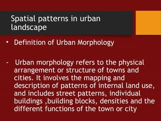Urban models | PPT
