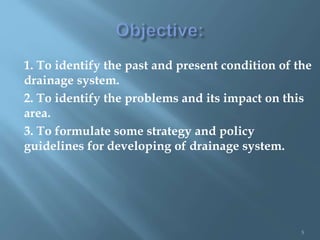 Drainage Problem Analysis of Pabna City(Ward-10) | PPTX