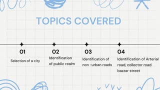 URBAN PLANNING. For public realmb and identifying road | PDF