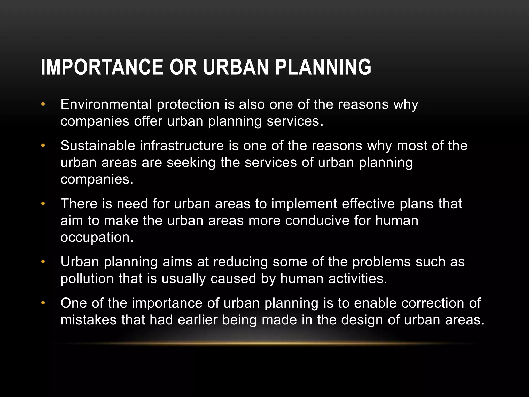 Urban planning and development | PPTX