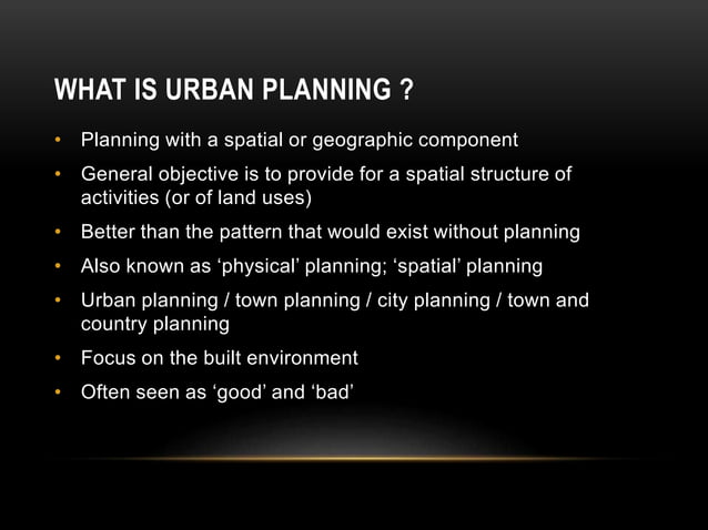 Urban planning and development | PPTX | Developmental Sites | Real Estate