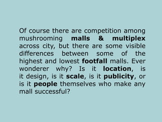 Designing Commercial Complexes | PPTX