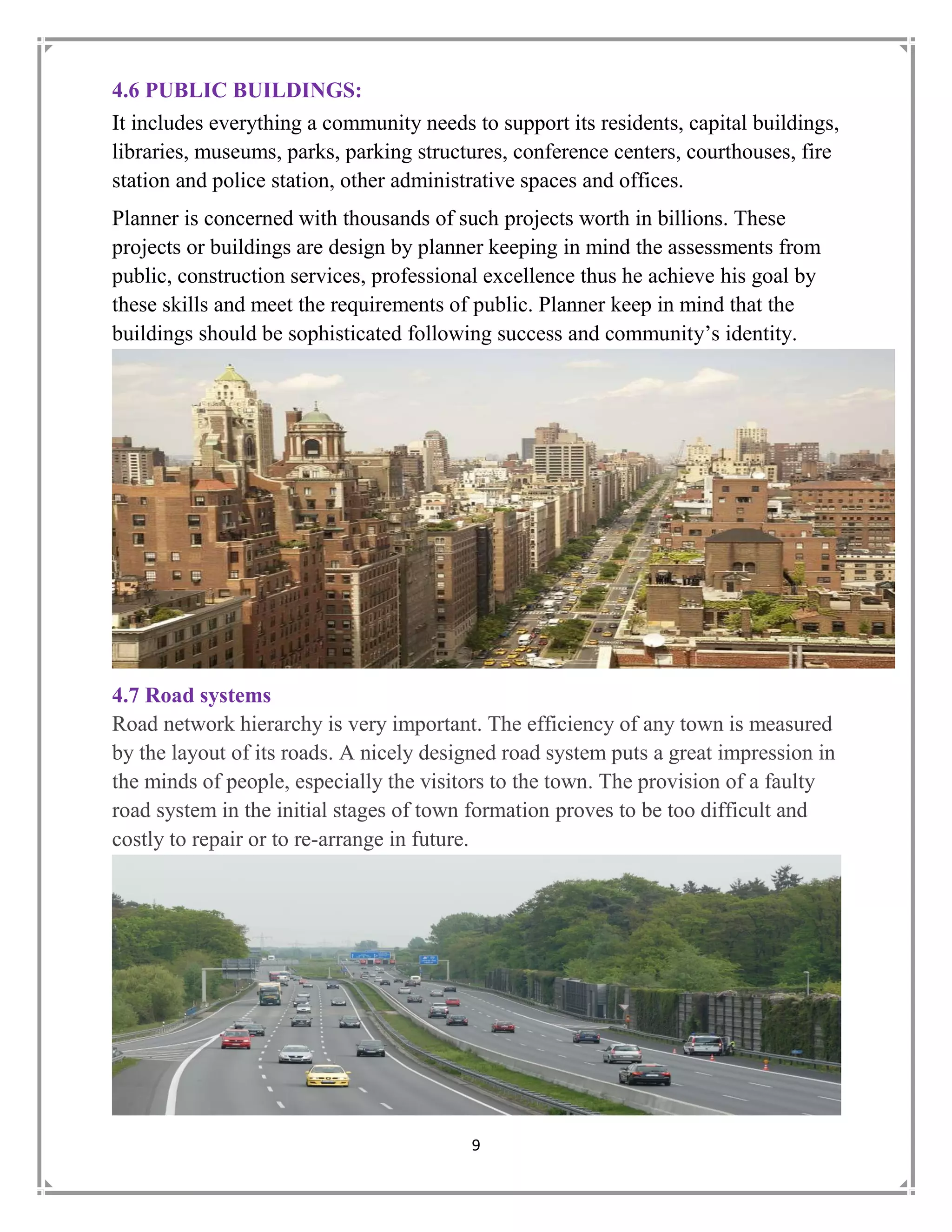 Urban planning concept,principles and elementes | PDF