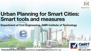 Urban planning for smart cities - Smart tools for Smart Cities | PDF