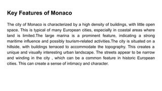 Urban Planning Analysis of Monaco Europe | PDF