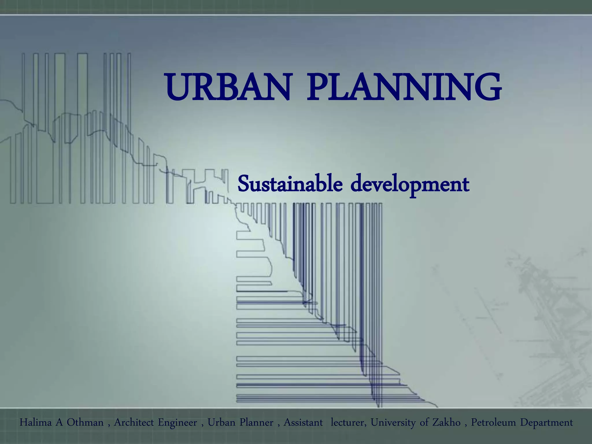 Urban planning presentation 01 | PPTX