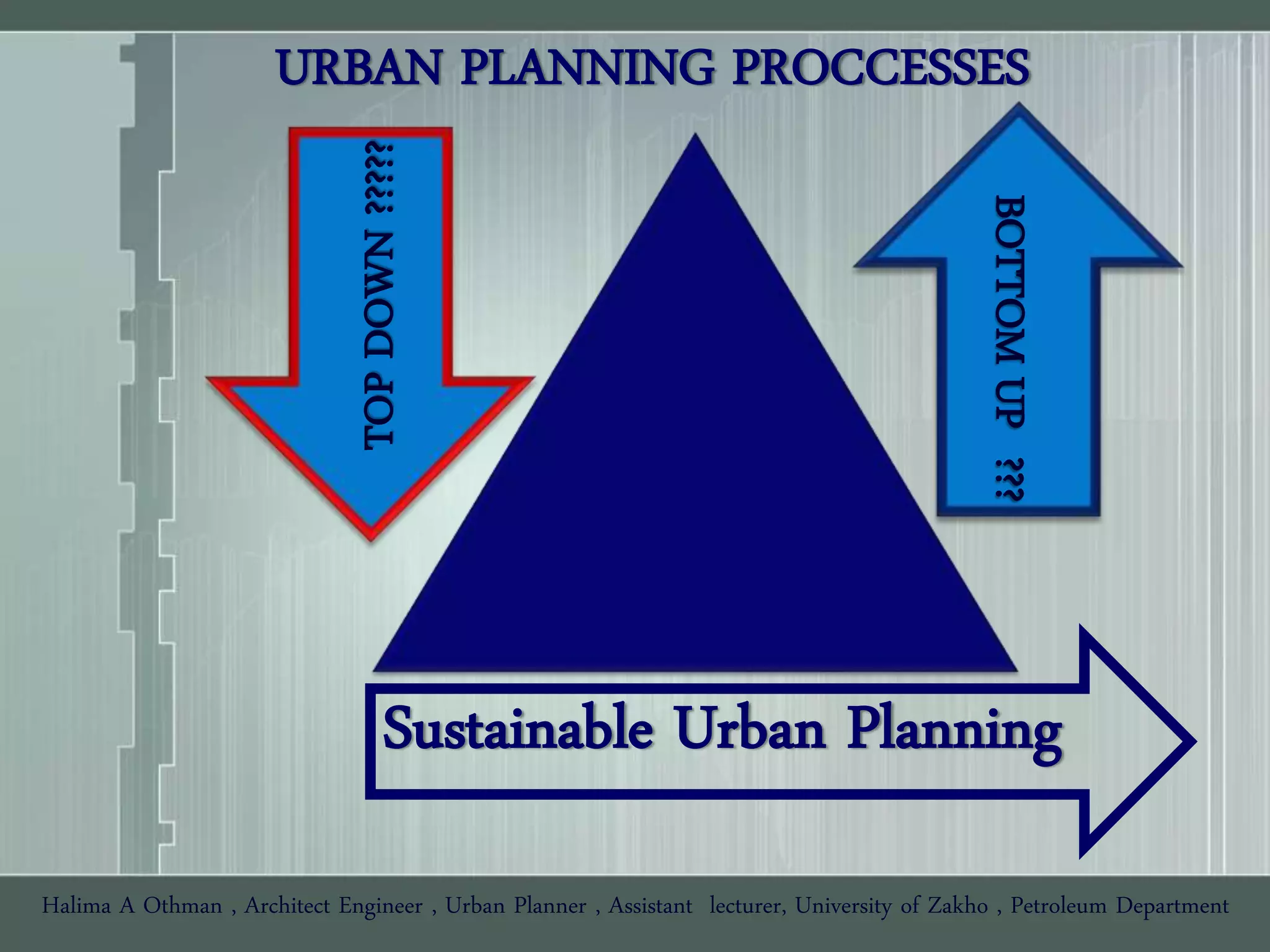 Urban planning presentation 01 | PPTX