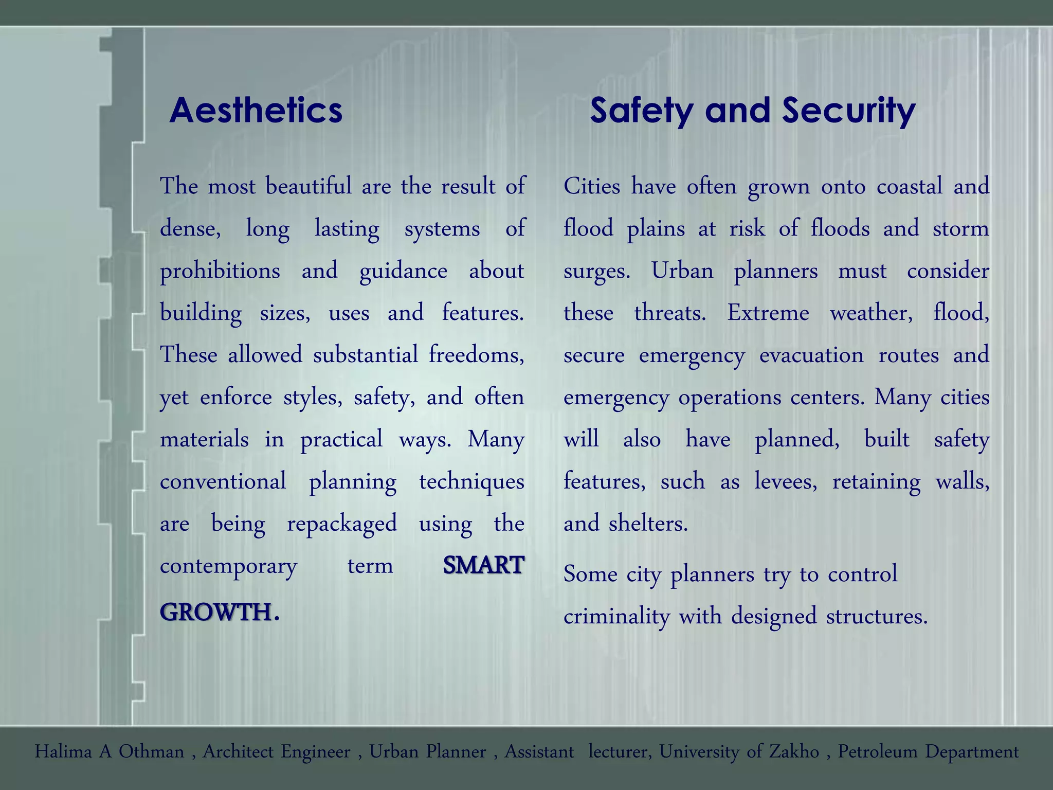 Urban planning presentation 01 | PPTX