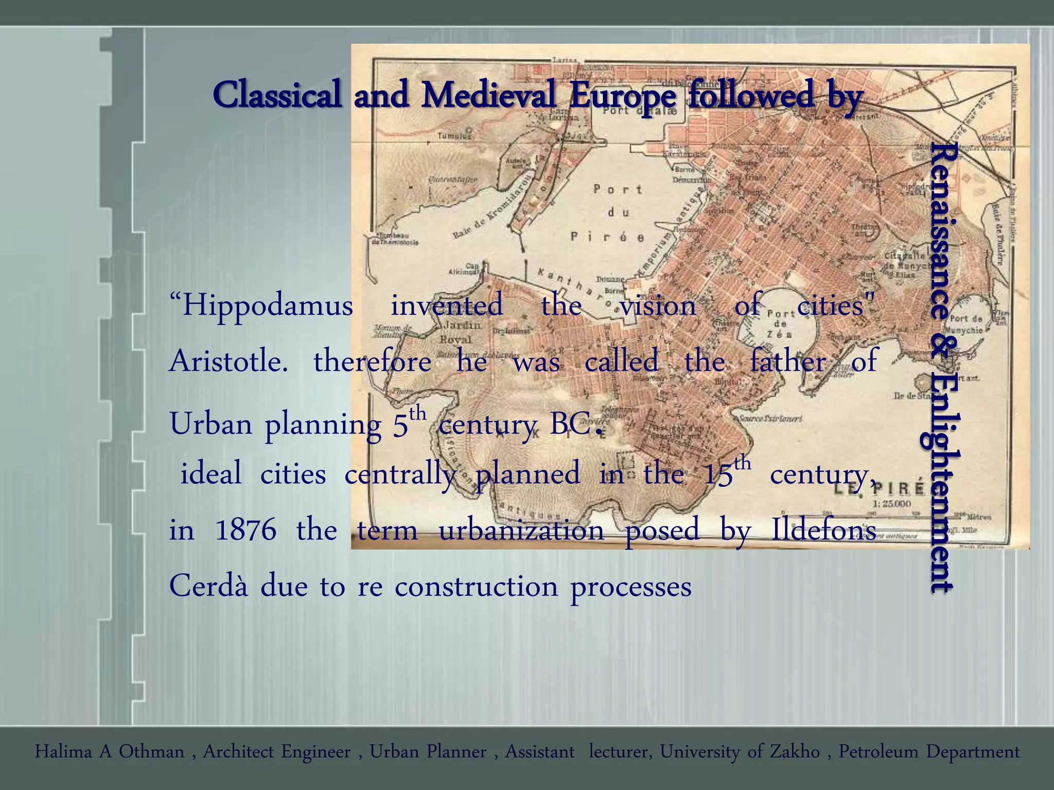 Urban planning presentation 01 | PPTX