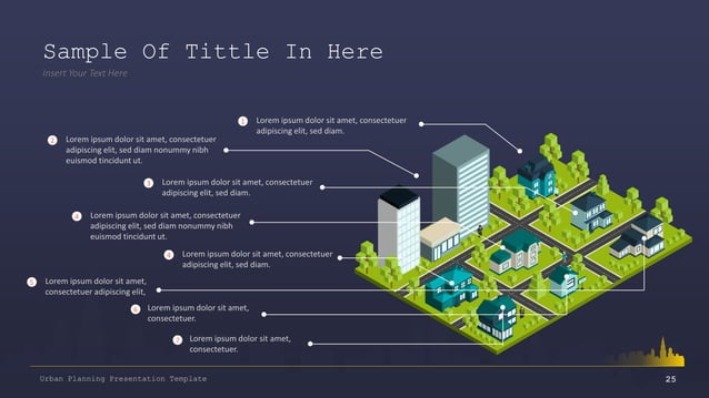 Urban Planning Presentation Template.pptx | Desktop Publishing ...