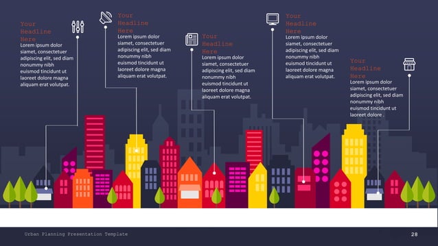 Urban Planning Presentation Template.pptx | Desktop Publishing ...
