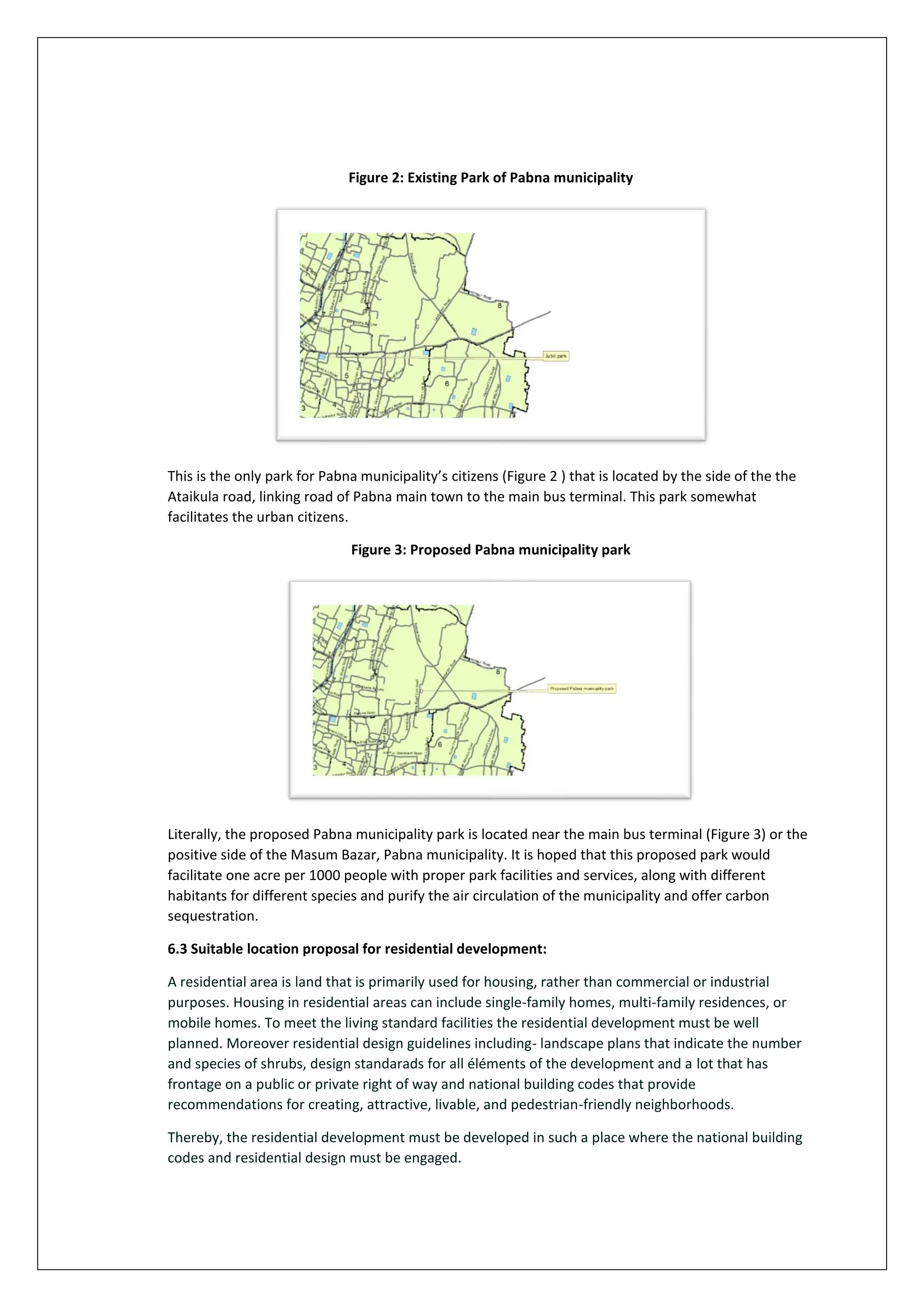 Assessment and Future Land Requirements Of Urban areas And Facilities ...