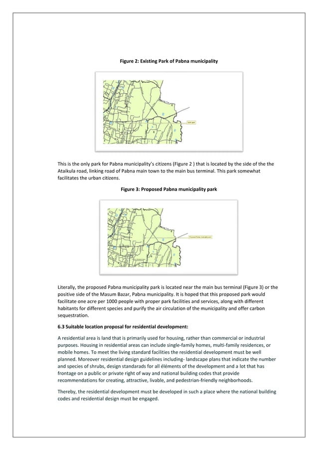 Assessment and Future Land Requirements Of Urban areas And Facilities Of Pabna Municipality ...