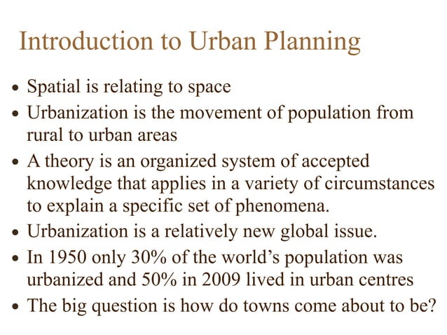 Urban planning theories | PDF | Landscaping | Home & Garden