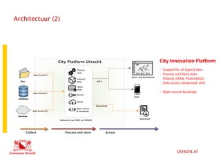 Het City Innovation Platform: Utrechts open urban platform | PDF