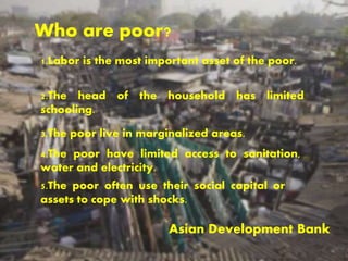 Urban Poor Families | PPTX