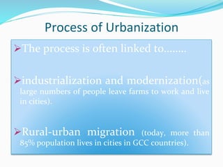 Causes of Urbanisation | PDF