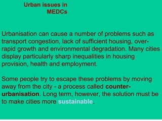 Urban problems | PPT