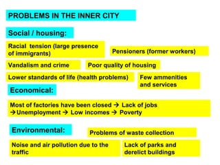 Urban problems in big cities of the developed | PPT