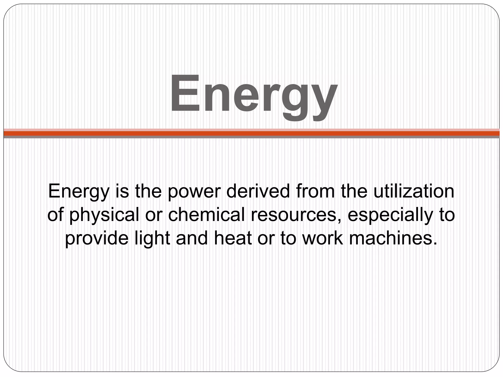 Urban problems related to energy | PPTX
