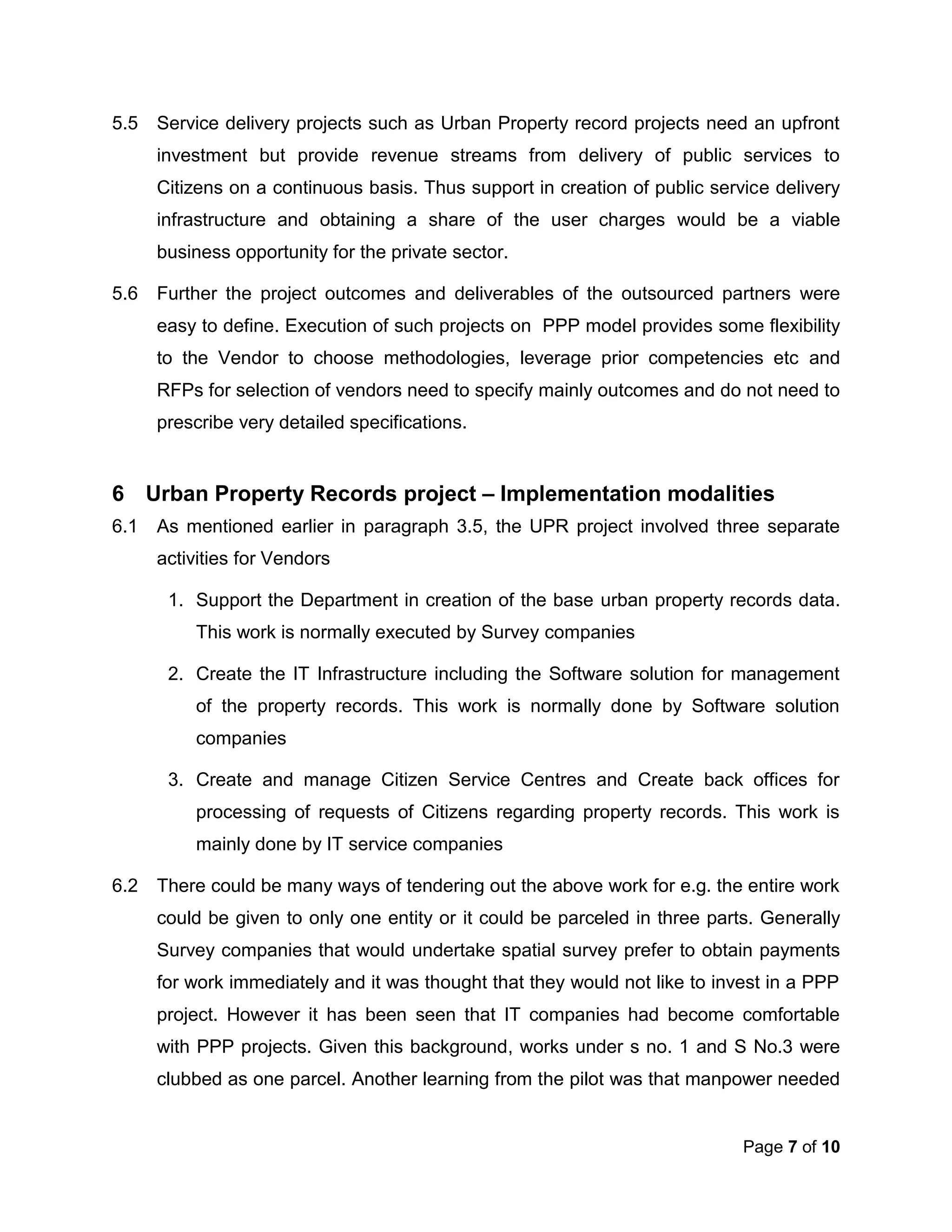 Urban property ownership records background document | DOCX