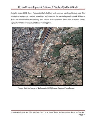 Urban redevelopment pattern a study of Jadibuti node, Kathmandu | PDF