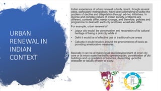 Urban renewal heritage city | PPTX