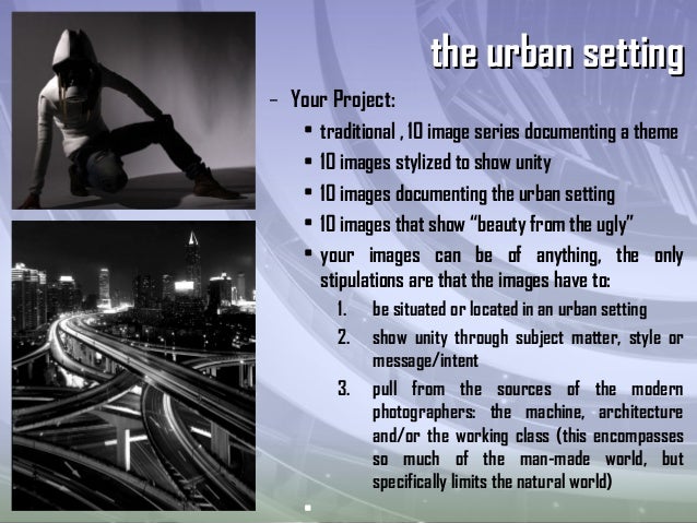 Urban Setting - Architecture