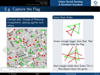 Urban Social Gaming Pitch | PPT