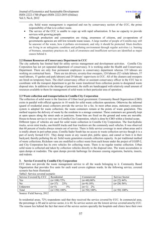 Urban solid waste management a study on comilla city corporation | PDF