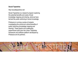 Urban Space, Technology & Community | PPT