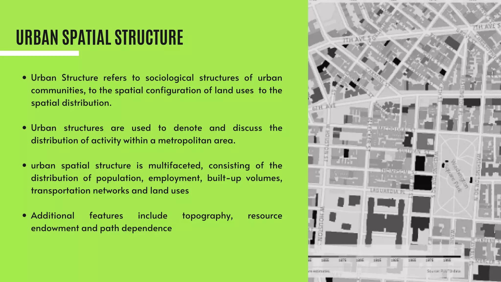 Urban spatial structure | PPT