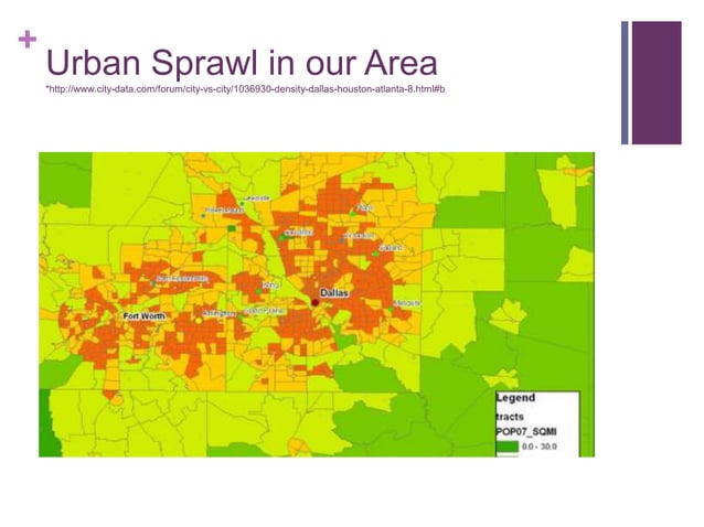 Urban Sprawl Map | PPTX