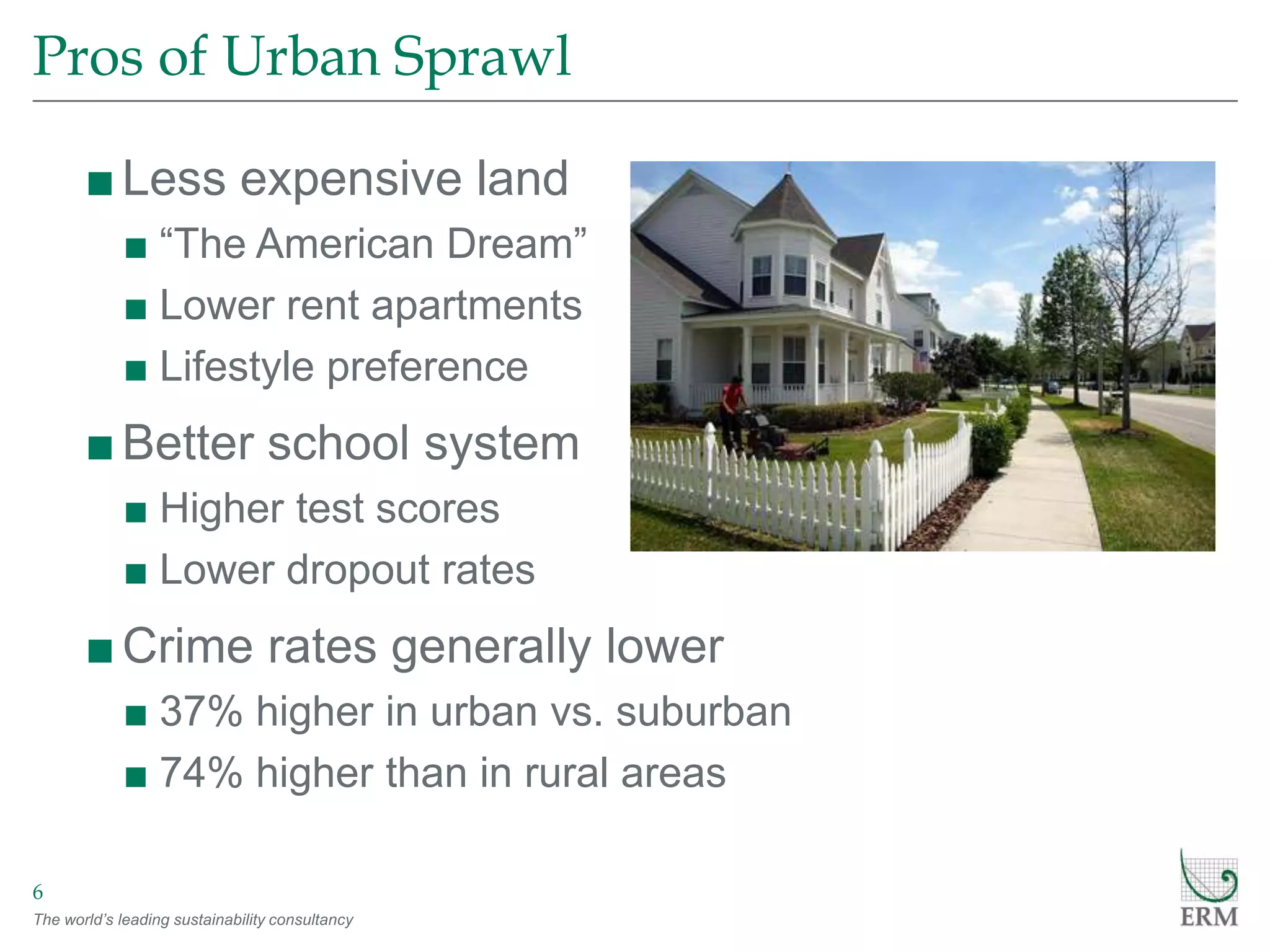 Urban Sprawl | PPTX