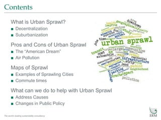 Urban Sprawl | PPTX