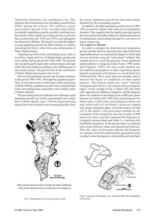Urban sprawl and land use characteristics in the urban fringe of metro ...