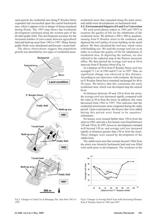 Urban sprawl and land use characteristics in the urban fringe of metro ...