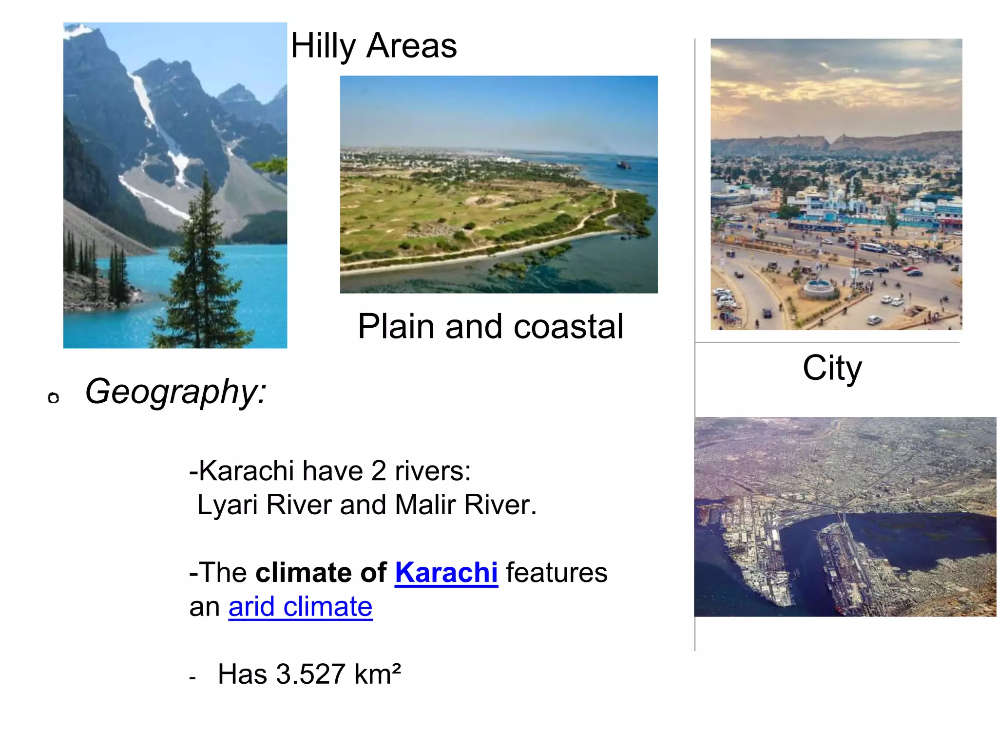 Karachi Urban Sprawl | PPTX
