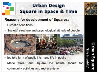 Urban square | PPTX