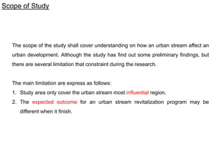 Urban stream study | PPTX