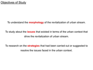 Urban stream study | PPTX