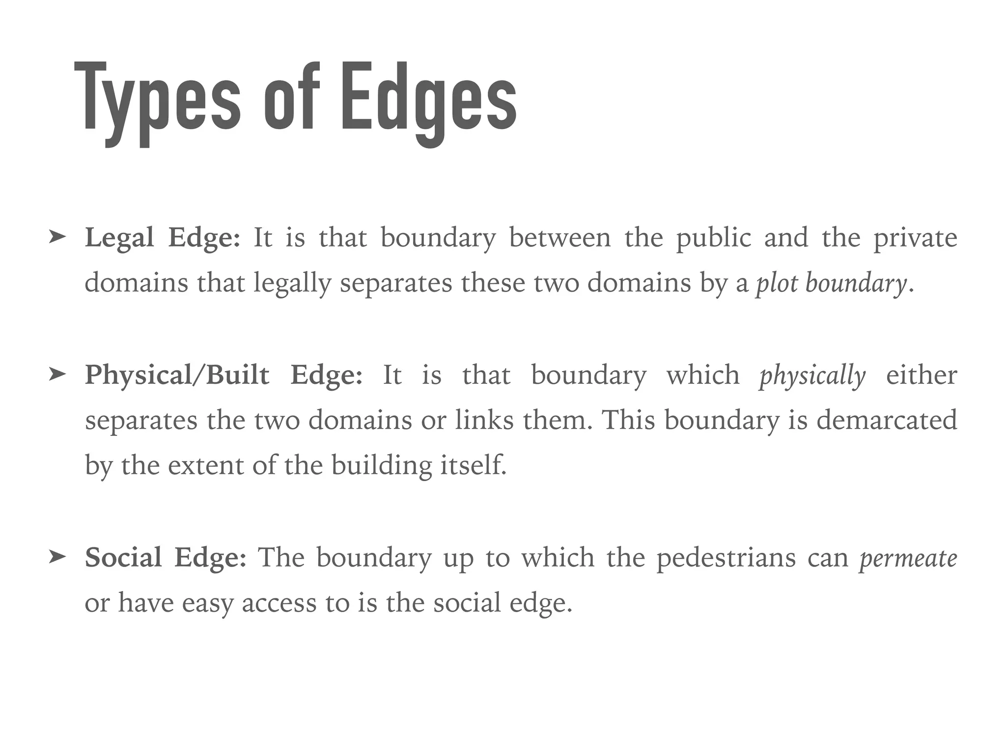 Urban Street Edge | PDF
