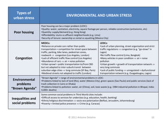 III. Urban stress | PPTX