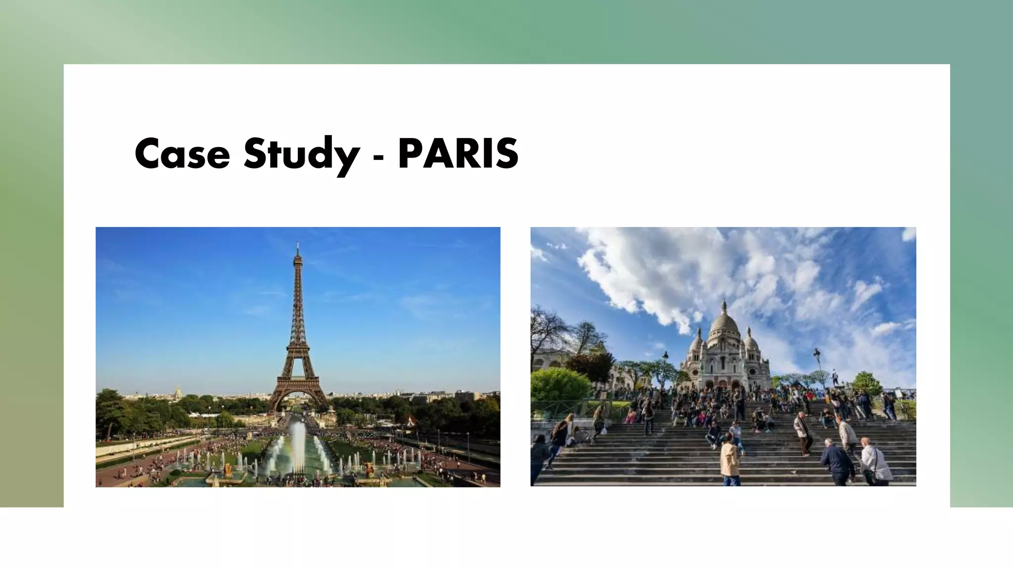 Urban structure of Paris (Case Study) | PPTX